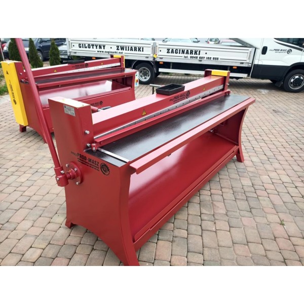 Tafelschere 1.5m, Schlagschere, Guillotine manuell